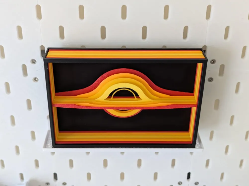 Black Hole - Shadow Box by HMC MakerWorld: Download Free 3D Models