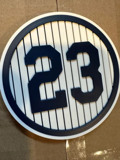 Yankees Mattingly Lightbox by Dasco Designs - MakerWorld