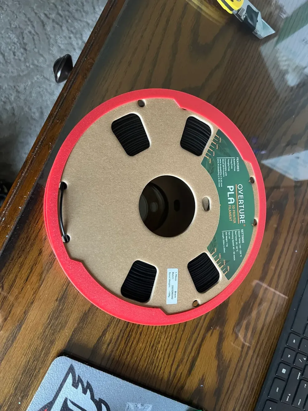 Overture Cardboard Spool Ring for AMS by Chamomile_3D - MakerWorld