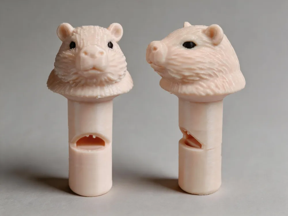 Super Loud Capybara Whistle, Mini Capybara Whistle Toy - Free 3D Print ...