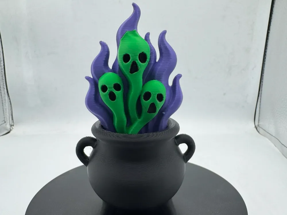 Cute Spooky Ghostly Haunted Witches Brewing Pot by WispHollow ...