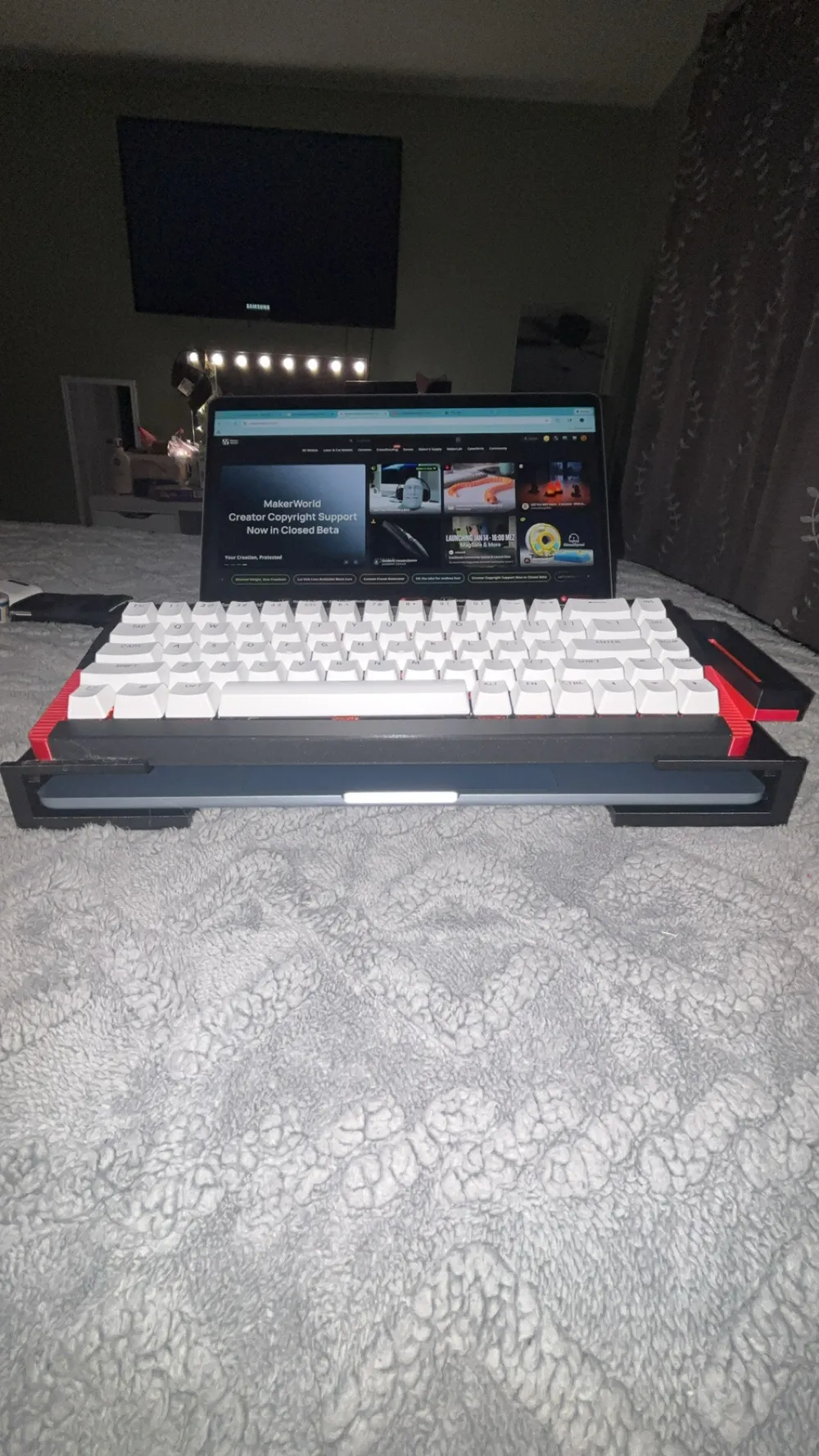Keyboard Riser For Laptop - Free 3D Print Model - MakerWorld