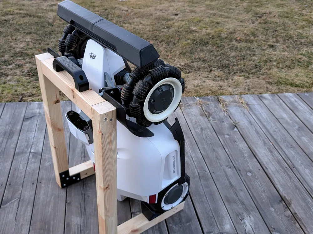 Mammotion Luba Service Stand - Free 3D Print Model - MakerWorld
