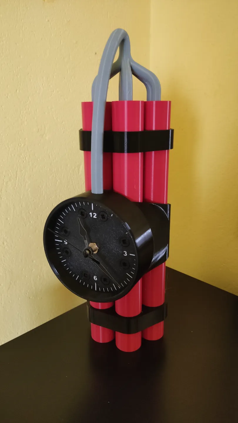 Bomb Clock by eveve05 - MakerWorld