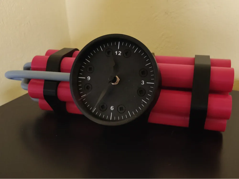 Bomb Clock by eveve05 - MakerWorld