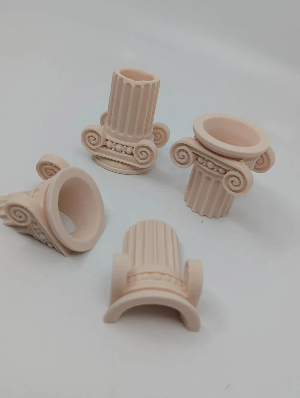 Broken Ionic Column Décor Set - Free 3D Print Model - MakerWorld