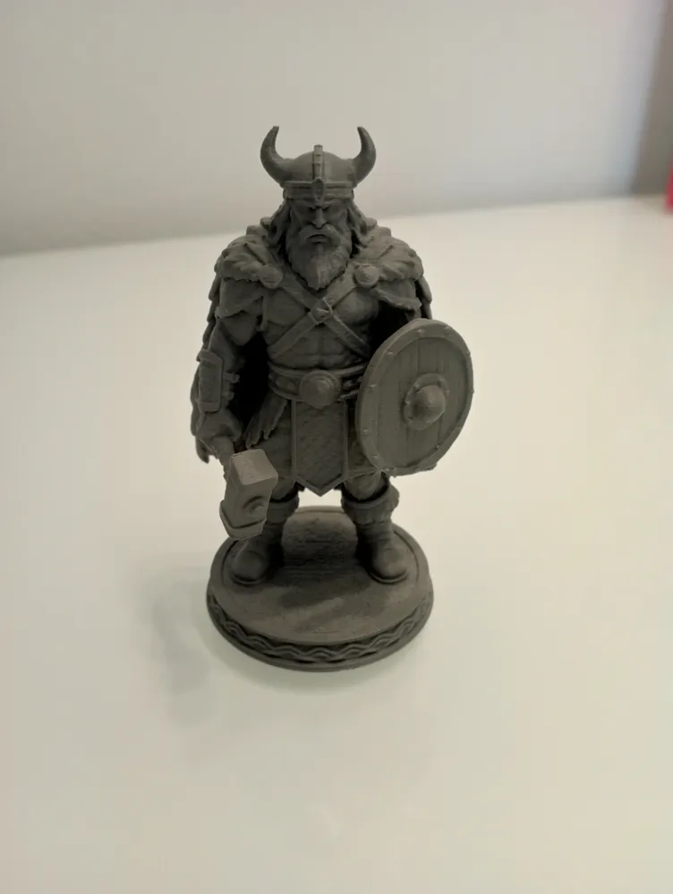 Viking Thor Statue - Free 3D Print Model - MakerWorld