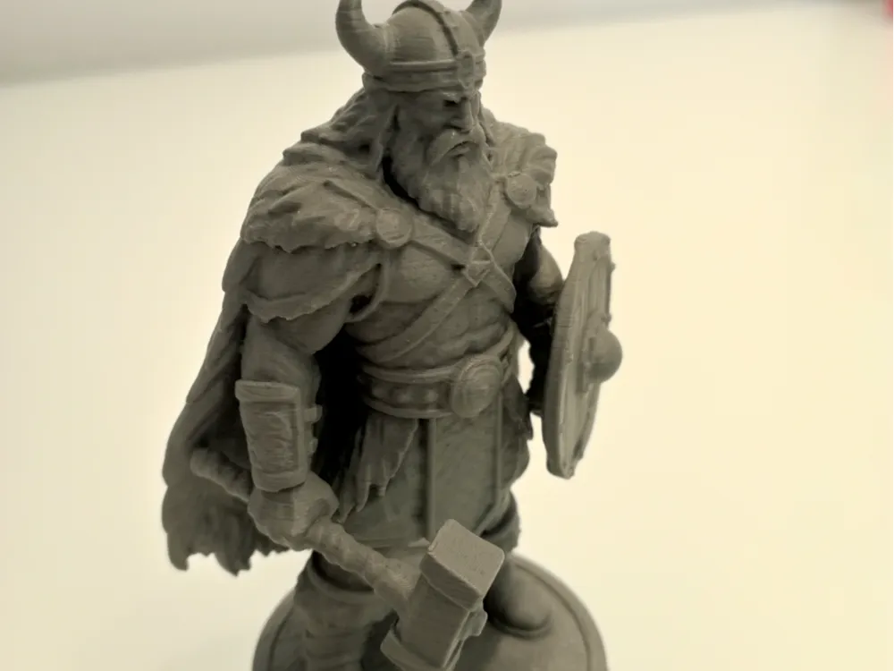 Viking Thor Statue - Free 3D Print Model - MakerWorld