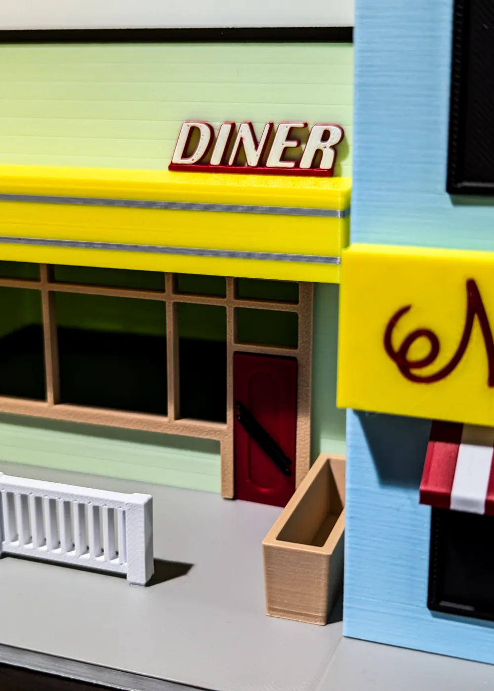 Little Goat Diner Chicago - 1/64 Scale Model by LAYRLAB MakerWorld ...
