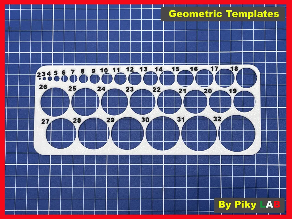 Geometric Templates - Free 3D Print Model - MakerWorld