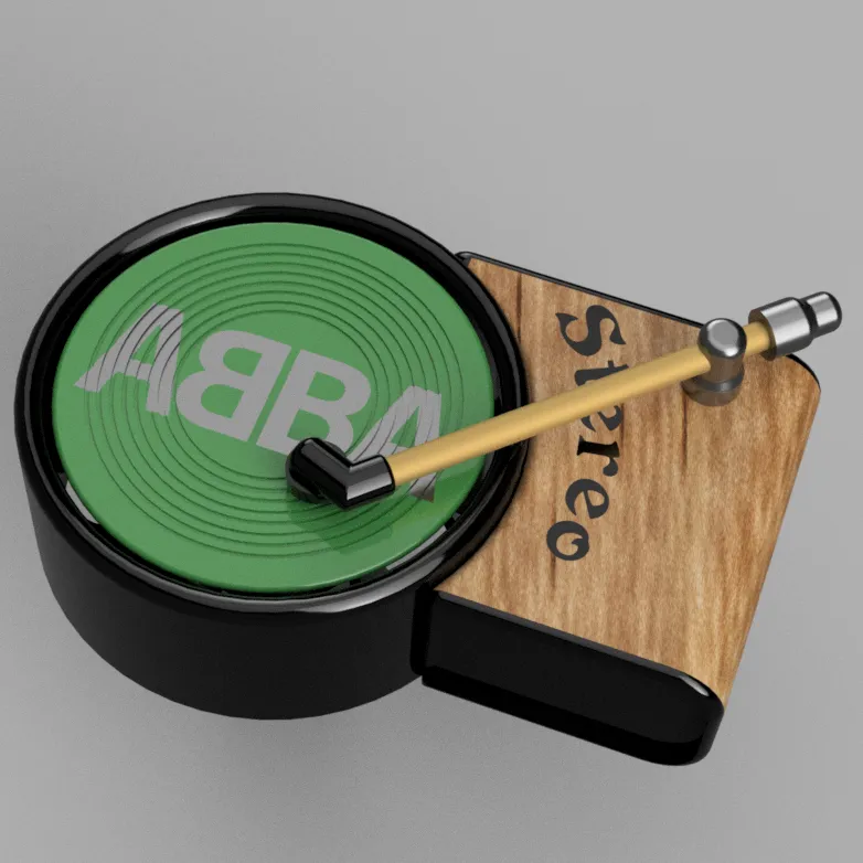 Car Record player by WarriorSoto - MakerWorld