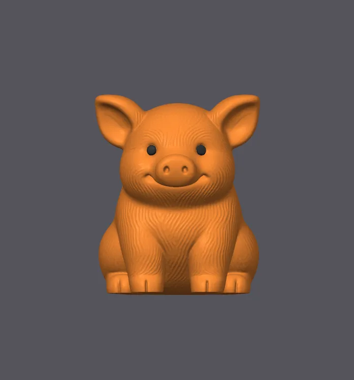 Cute Piglet by Ptak MakerWorld: Download Free 3D Models