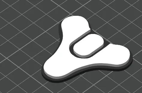 Destiny 2 Logo - Free 3D Print Model - MakerWorld