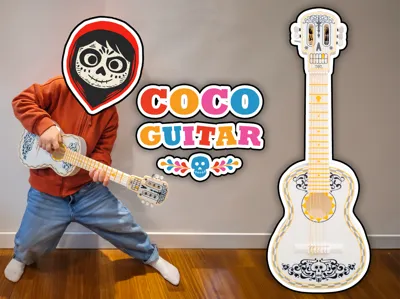 Coco Guitar Disney Pixar by weah86 MakerWorld: Download Free 3D Models