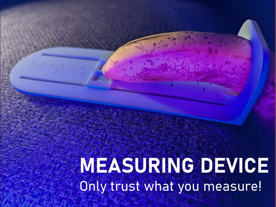 Measuring device - Only trust what you measure! - Free 3D Print Model ...
