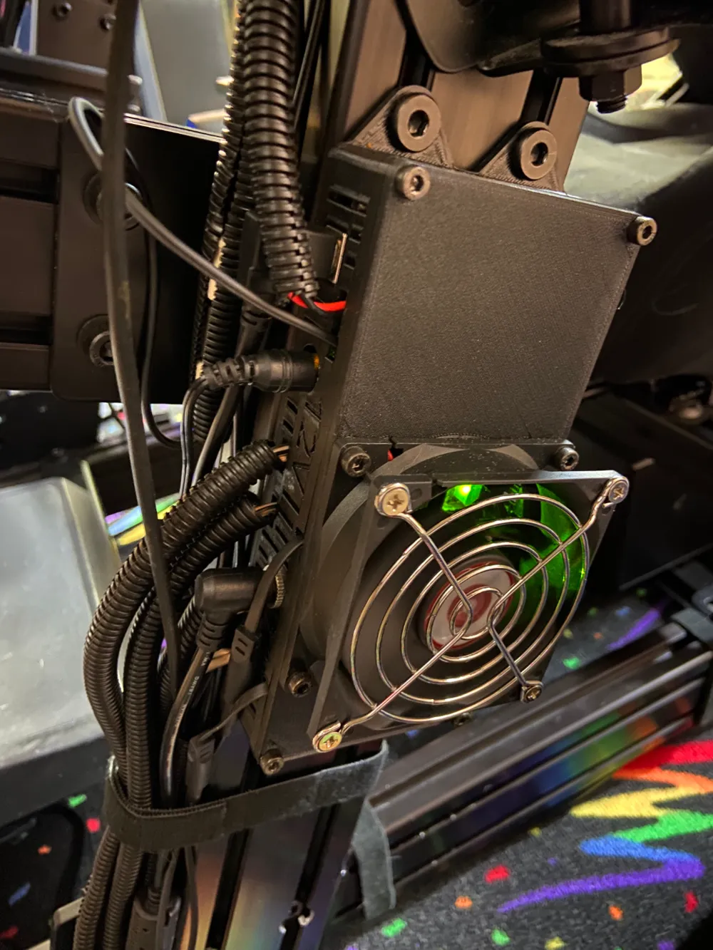 Sim Racing Wind Sim and Bass Shaker Amp Enclosure by FlipNIK_Pinball ...