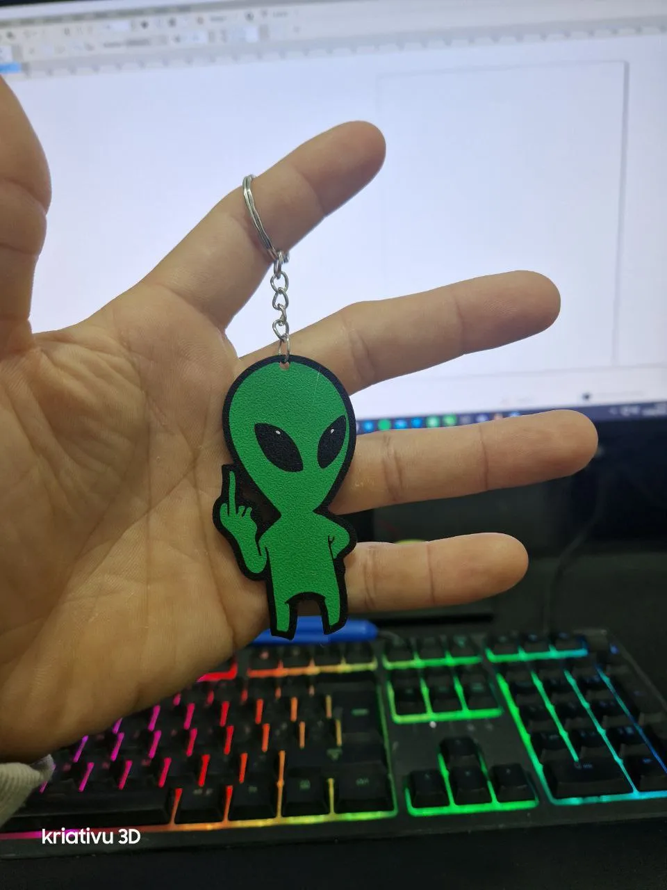 keychain ET - Free 3D Print Model - MakerWorld