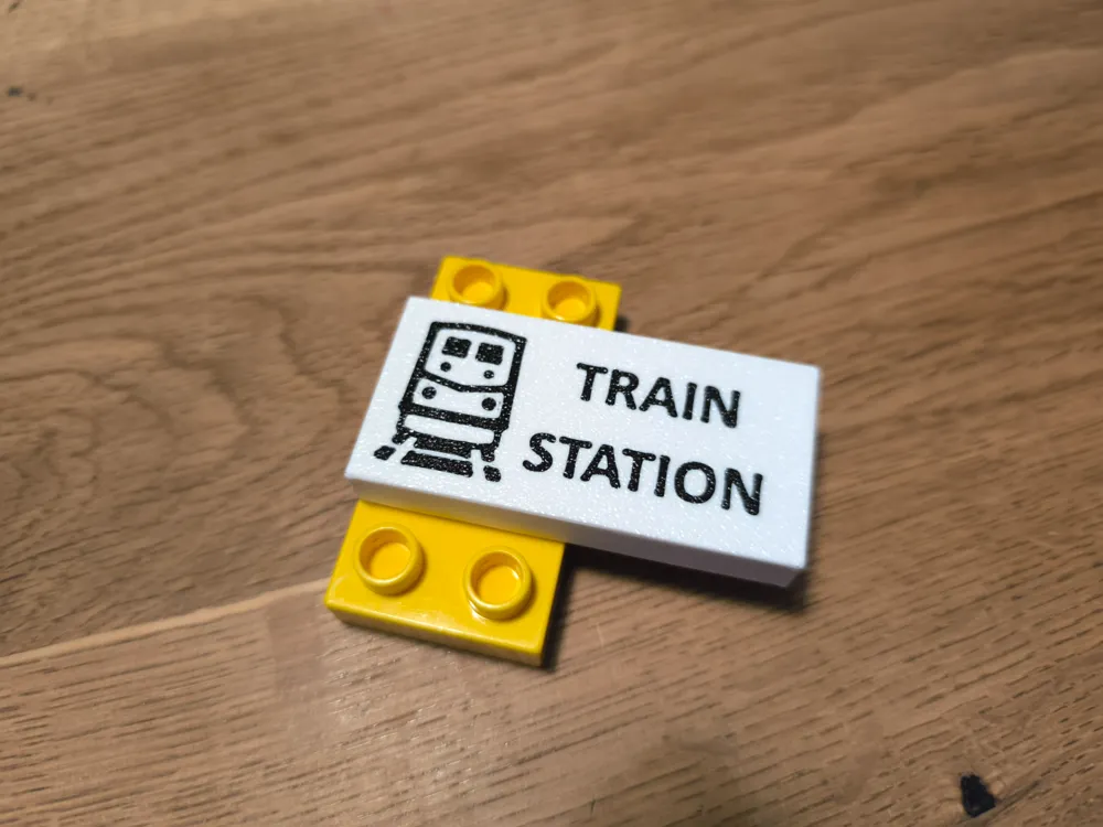 Duplo Tiles - ABC Letters & Make own Tiles by BamBam Design MakerWorld ...