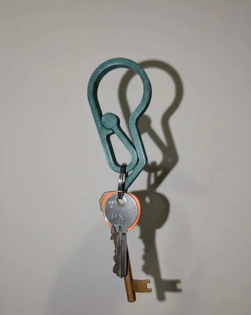 Key Carabiner - Free 3D Print Model - MakerWorld