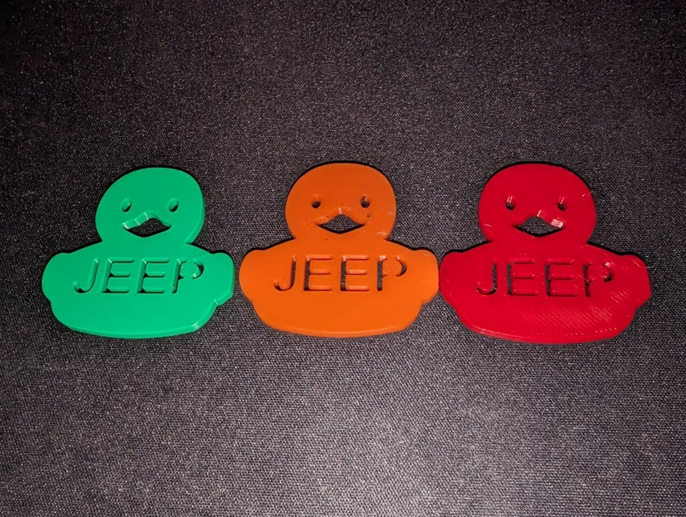 Duck Jeep with Jeep name by Time2print - MakerWorld