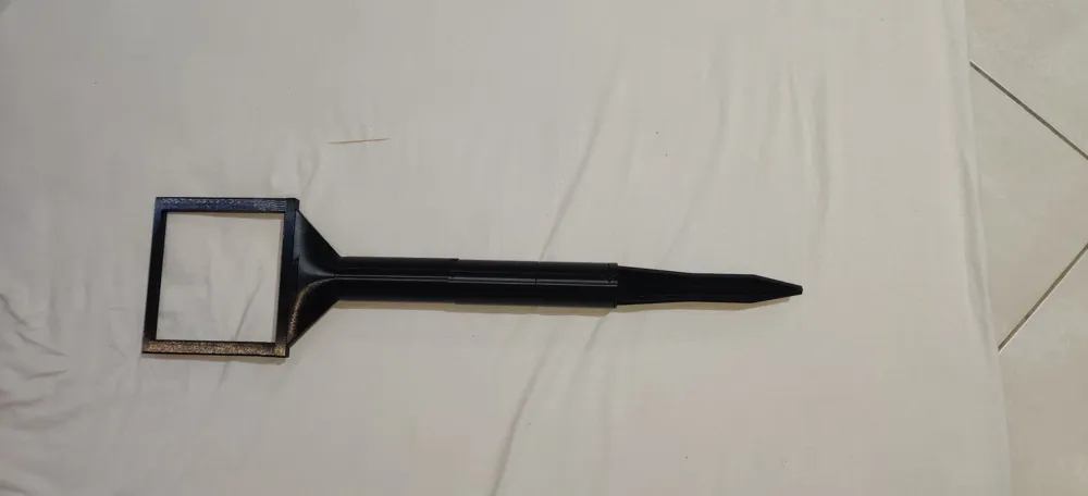 Shooting Target Holder cut for A1 mini - Free 3D Print Model - MakerWorld