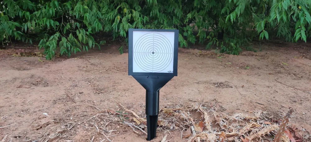 Shooting Target Holder cut for A1 mini Remixed by Ghobilla MakerWorld ...