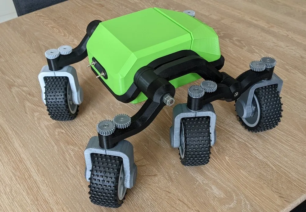 Stair Climbing Rover by WildWillyRobots MakerWorld: Download Free 3D Models