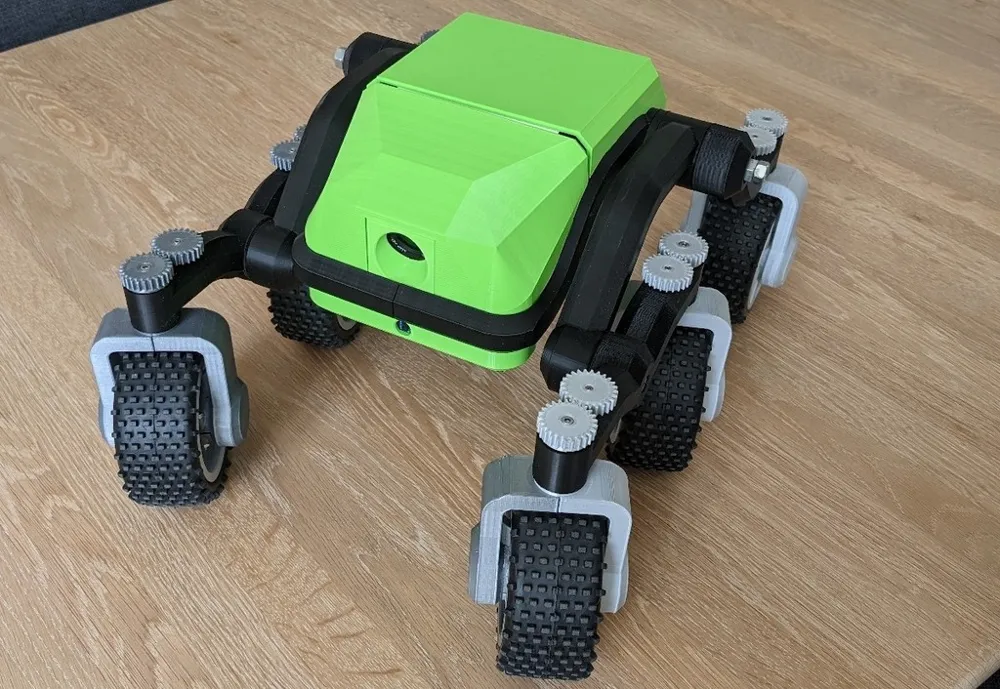 Stair Climbing Rover by WildWillyRobots MakerWorld: Download Free 3D Models