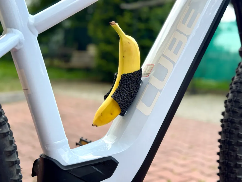 Banana Bike Holder –Banana Mount for Bicycle Frame - Free 3D Print ...