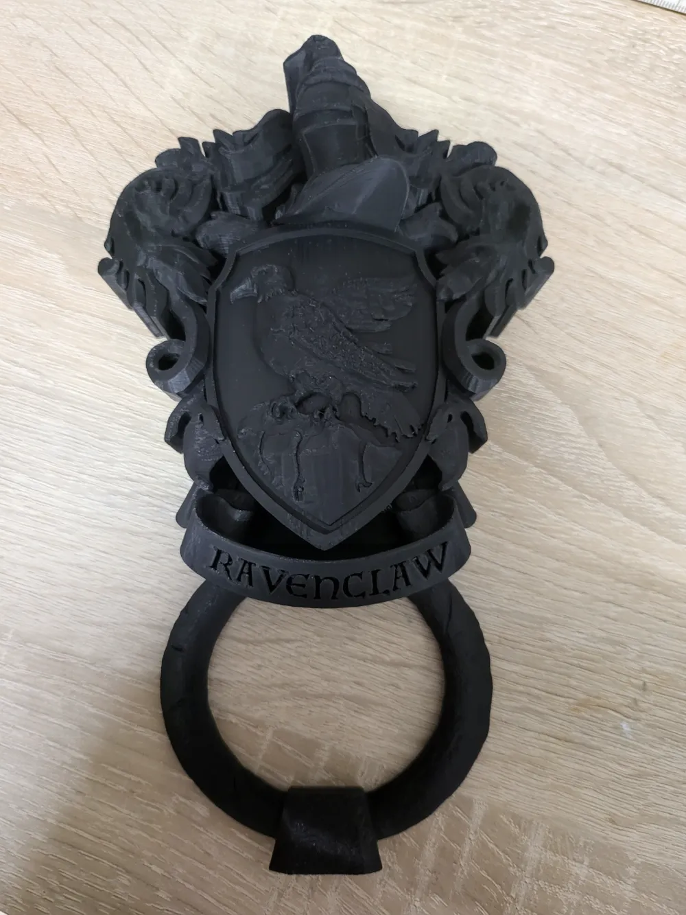 Door Knocker Harry Potter House Logos by aobens MakerWorld: Download ...