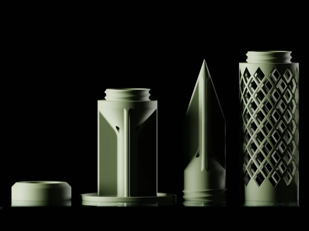 Moss Tower Verdura – The Modular Climbing Support by HpInvent MakerWorld: Download Free 3D Models