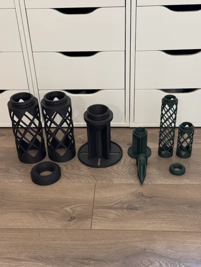 Moss Tower Verdura – The Modular Climbing Support by HpInvent MakerWorld: Download Free 3D Models