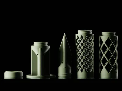 Moss Tower Verdura – The Modular Climbing Support by HpInvent MakerWorld: Download Free 3D Models