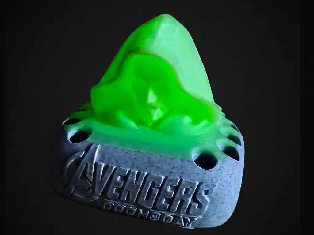 Doomsday pen holder - Free 3D Print Model - MakerWorld