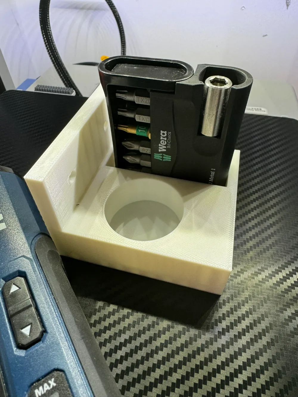 Ferm Cordless Screw Driver with Wera Bit Set Mount by anton - MakerWorld