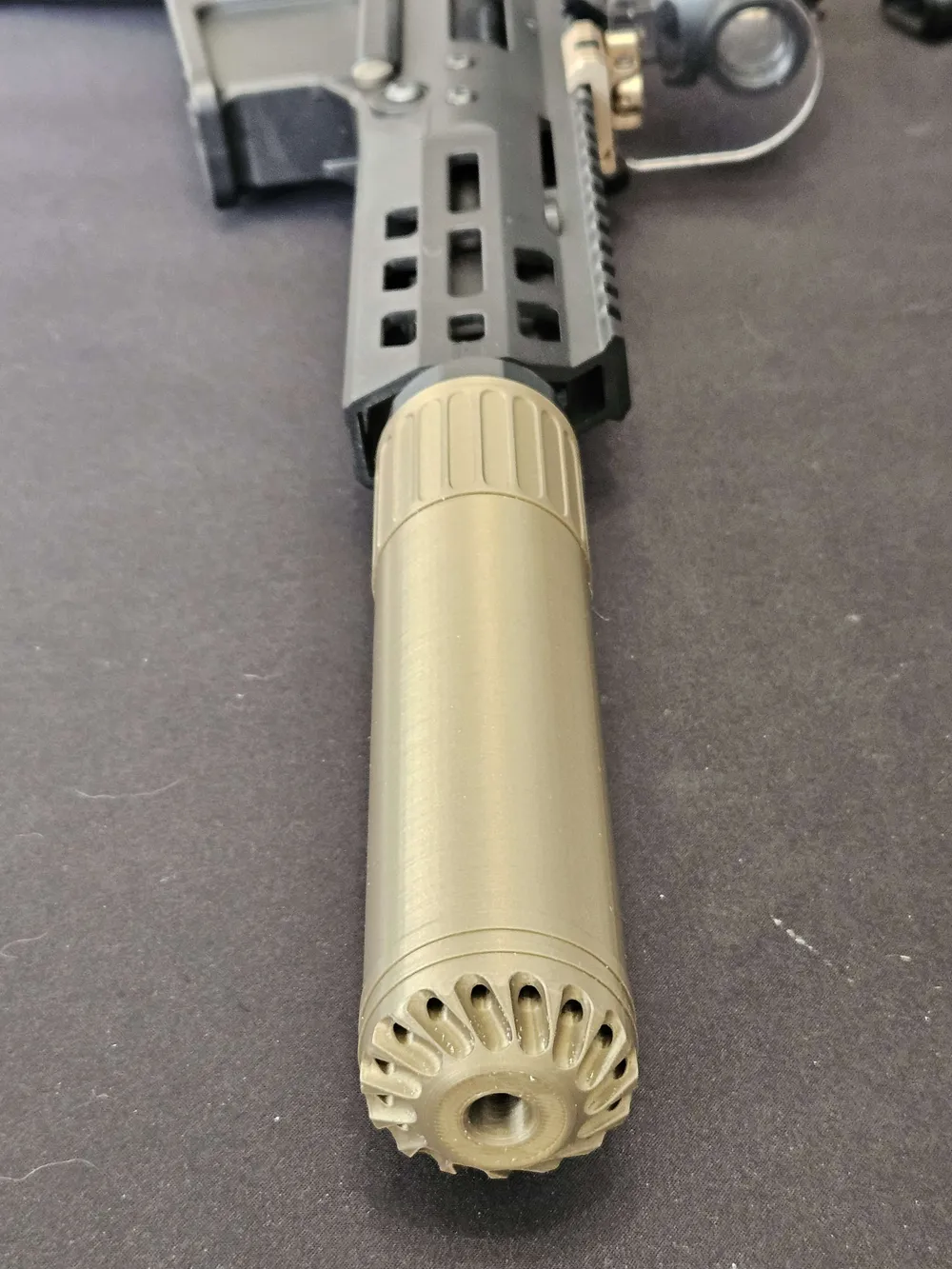 Custom Airsoft Mock Core Suppressor - Free 3D Print Model - MakerWorld
