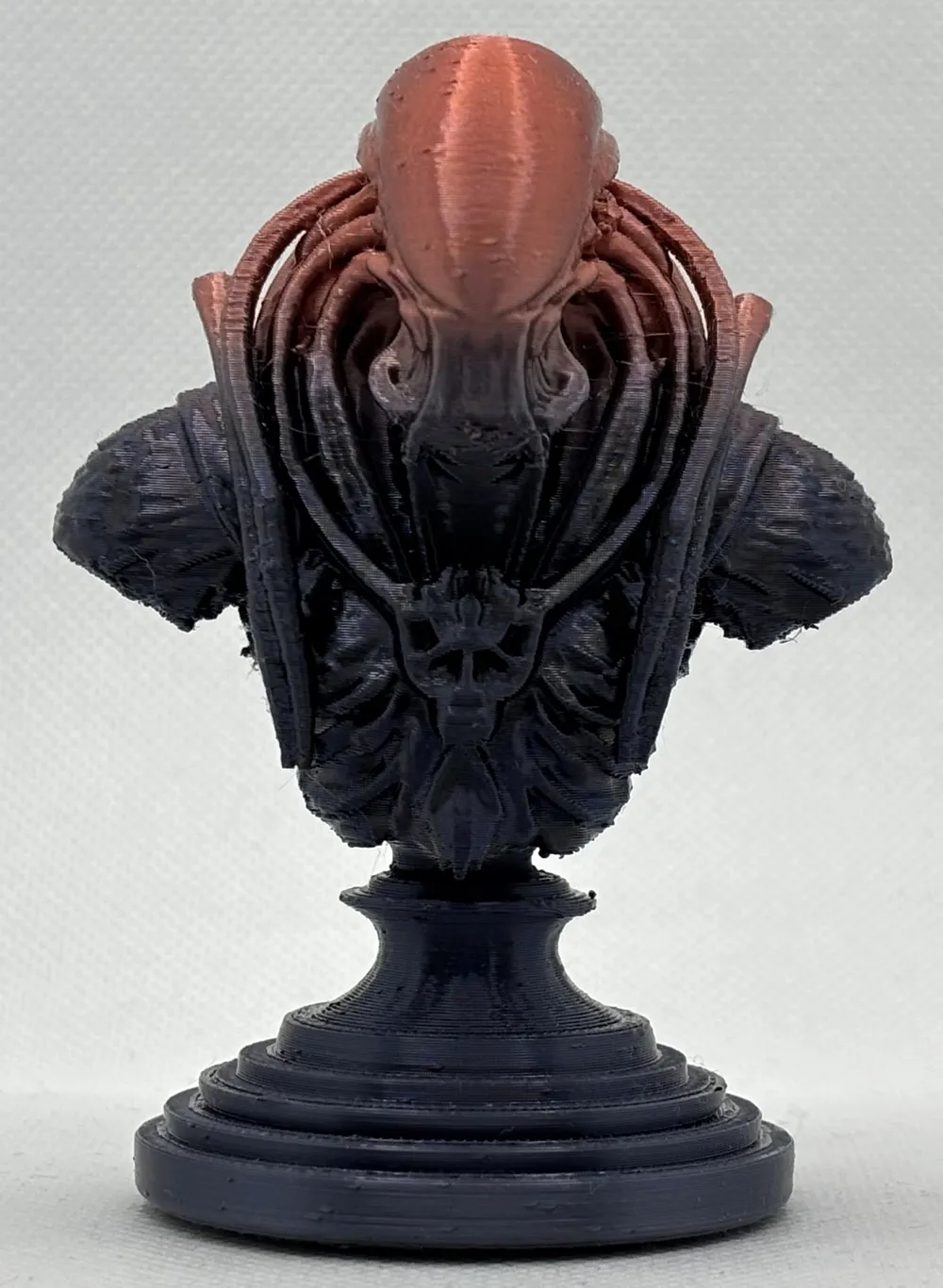 Alien in Marine armor bust - Free 3D Print Model - MakerWorld