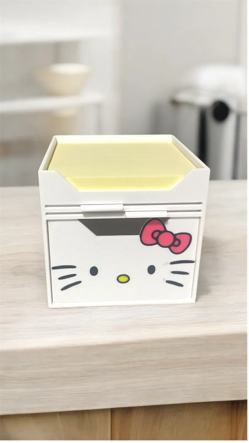 HELLO KITTY NOTEBOOK WITH DRAWER AND TEMPLATES by cositas con alma ...