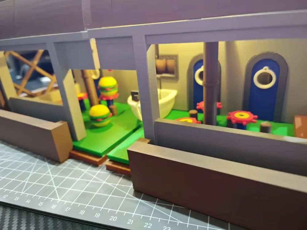 Krabby Patty (Multicolor Assembly, Openable, Pull-Out, Realistic ...