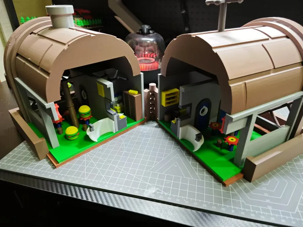 Krabby Patty (Multicolor Assembly, Openable, Pull-Out, Realistic ...