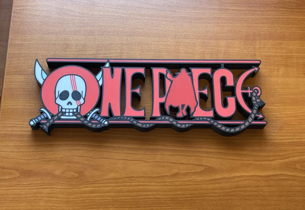 Logo One Piece Shanks - Modèle d'Impression 3D Gratuit - MakerWorld