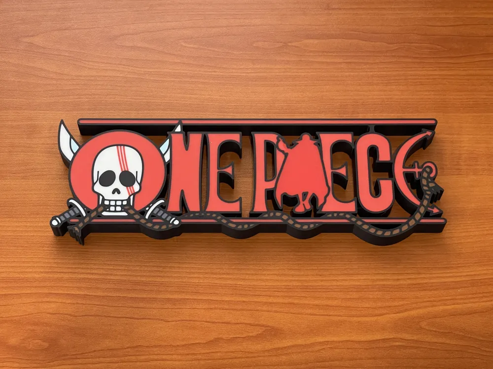 Logo One Piece Shanks - Modèle d'Impression 3D Gratuit - MakerWorld