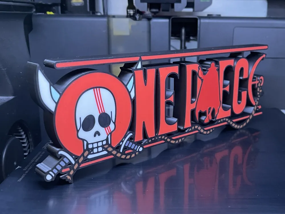 Logo One Piece Shanks - Modèle d'Impression 3D Gratuit - MakerWorld