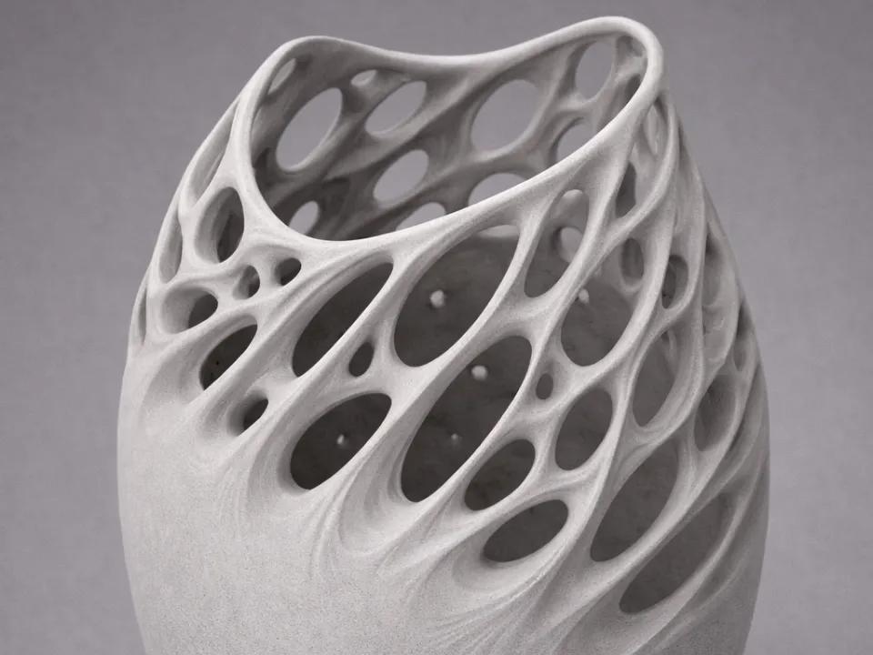 Chrysalis - Organic Pen Holder - Free 3D Print Model - MakerWorld
