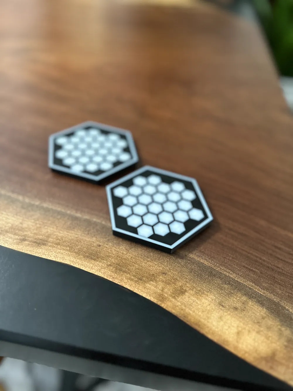 Modern Hexagonal Coaster by Jacorn01 - MakerWorld