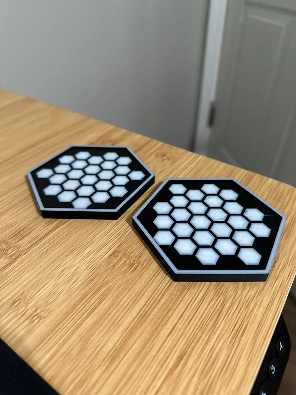 Modern Hexagonal Coaster by Jacorn01 - MakerWorld
