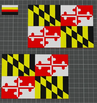 Wavey Benchy Flag (Flag Only) by nbloedel - MakerWorld