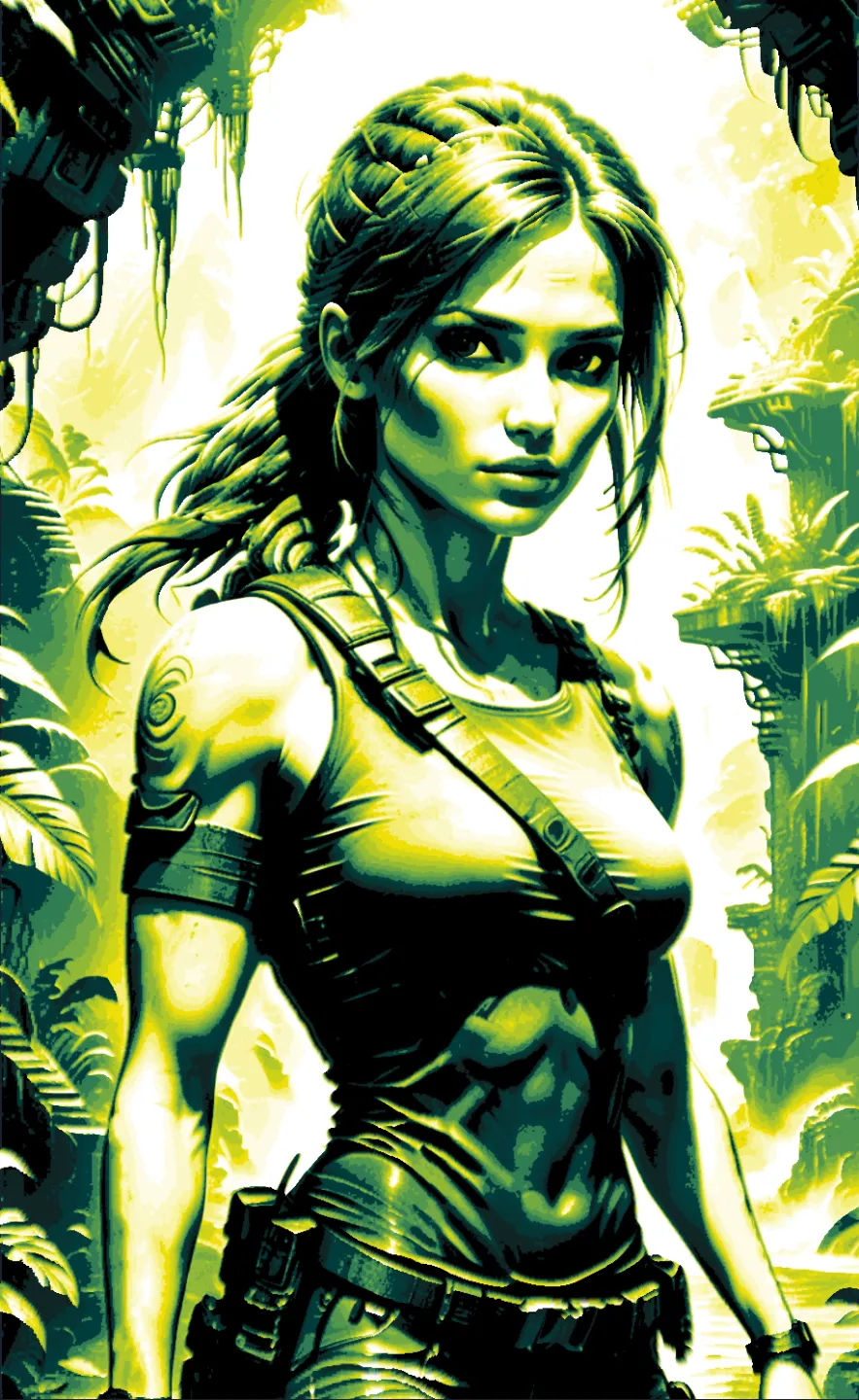 2D Artwork : Welcome to The Jungle by StatusD112 - MakerWorld