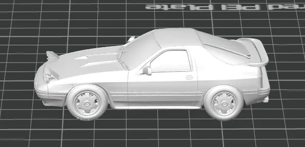 Mazda Rx7 FC (Ryosuke) - Free 3D Print Model - MakerWorld