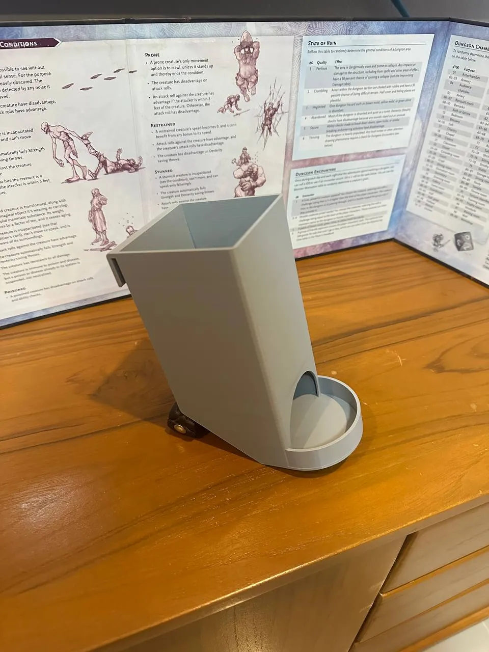 DnD DM Screen Tower by Branton MakerWorld: Download Free 3D Models